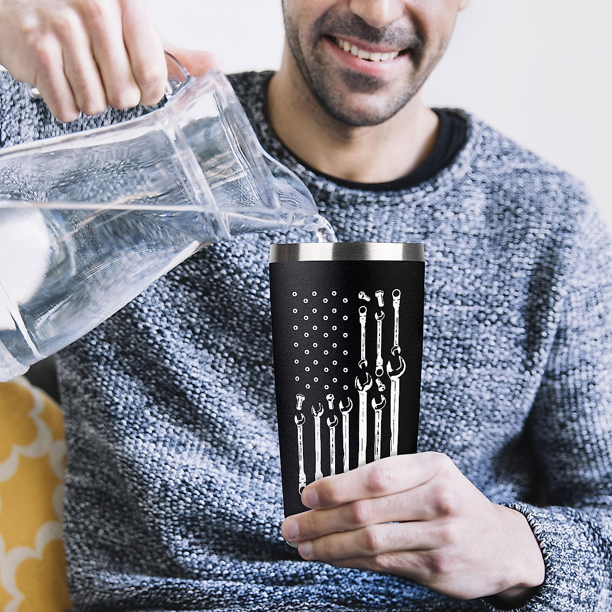 Birthday Gifts for Men Unique - Unique Gifts for Men, Gifts for Dad, Dad Gifts - Dad Birthday Gift, Men Birthday Gifts Ideas, Gag Gifts for Men, Men Gifts for Birthday - Dad, Men Tumbler 20 Oz