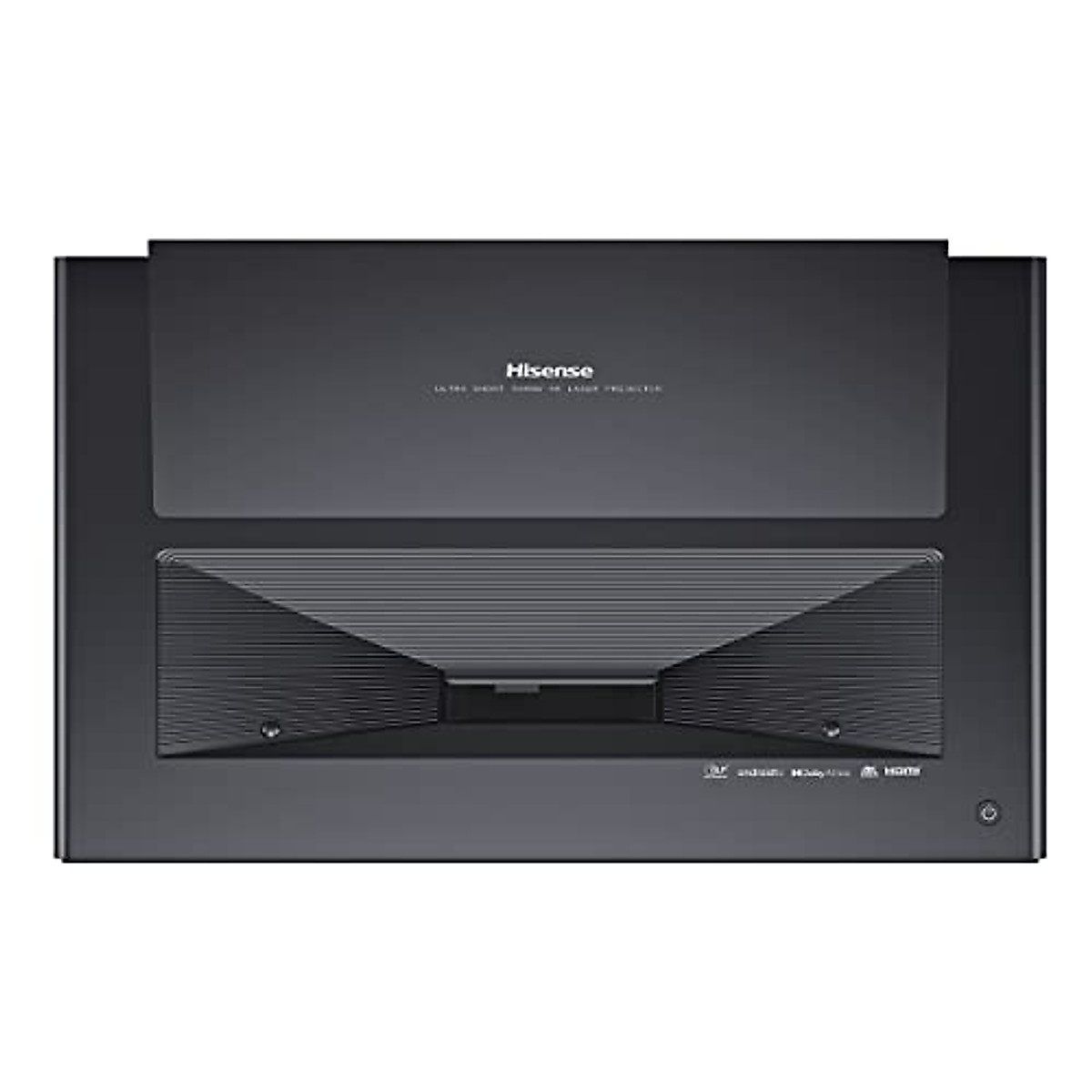 Hisense PX1-PRO 4K UHD Triple-Laser Ultra Short Throw Projector, 2200 Lumens, Streaming TV, HDR10, 30W Stereo Sound, Built-in Voice Assistant (Renewed)