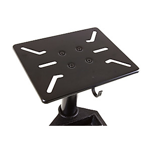 POWERTEC Universal Tool Stand with MDF Split Top and WEN Bench Grinder Stand with Water Pot