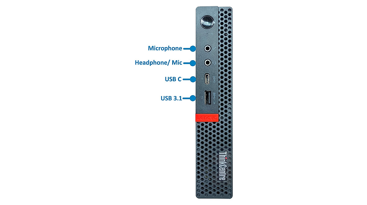 Lenovo ThinkCentre M720q Tiny Desktop - Intel i3, 8GB RAM