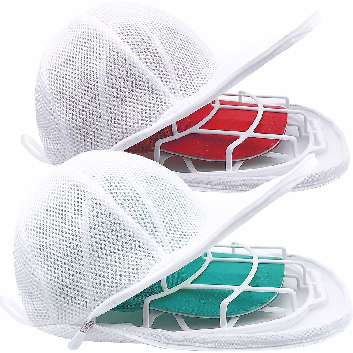 Hat Washer Cage Hat Cleaner, Baseball Cap Washing Cage Hat Washer for Washing Machine, Hat Washer for Baseball Caps for Washing Machine or Dishwasher, Baseball Hat Cleaning Protector Frame Cage