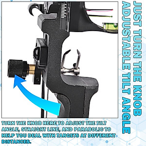 ZSHJGJR Classic Archery Arrow Rest - Arrow Launcher Rest for Compound Bow & Recurve Bows Dual Use, Lightweight Aluminum Arrows Rest, Beginners Right/Left Hand Archers for Hunting & Target Shooting