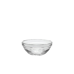 Duralex - Lys Stackable Clear Bowl 10,5 cm (4 1/8 in) Set Of 6