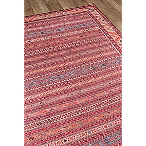 Momeni Rugs Afshar Traditional Tribal Area Rug x, 2'0" x 3'0", Multicolor