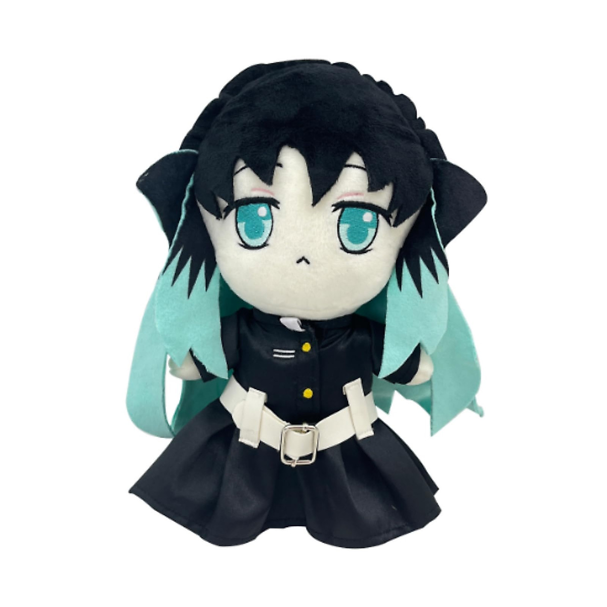 Tokitou Muichiro Plush，9.8inch Cartoon Anime Characters Tokitou Muichiro Stuffed Figure Cute Soft Pillow，Cosplay Props for Kids Fans Adults Game Lovers Decorative