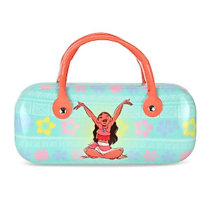 Disney Moana Girls Sunglasses For Kids with Matching Glasses Case and UV Protection for Toddlers (One Size, Moana)