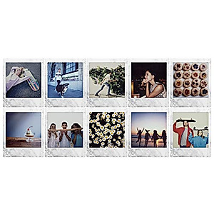 instax Square White Marble Film - 10 Exposures