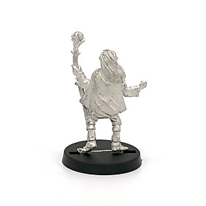 Stonehaven Miniatures Elf Wizard Figure (for 28mm Scale Table Top War Games) - Made in USA