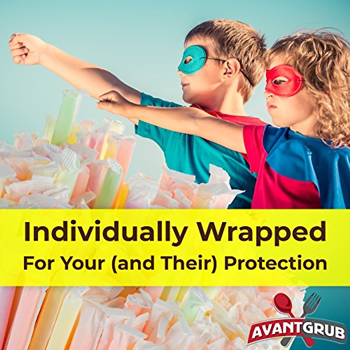 Blacklight Neon Drinking Straws 600 Pack in 4 Bright Colors for Retro Party Time or Kids Birthday. Individually Wrapped 7.75 Inch BPA-Free Straight Straw in a Paper Wrapper. Great for Craft Projects!