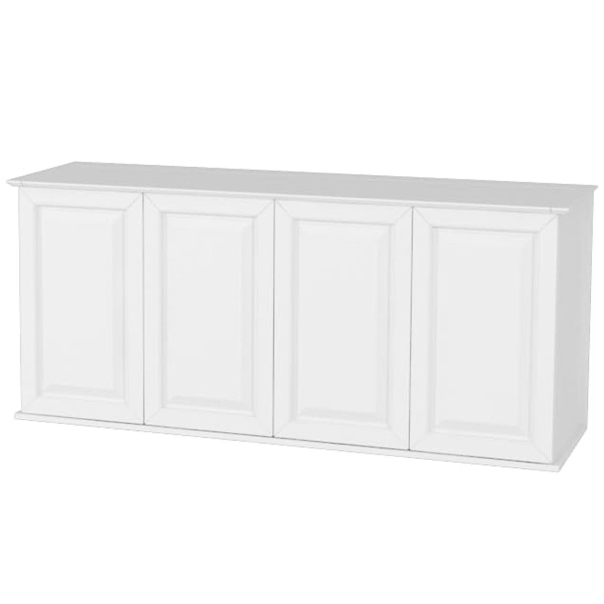 Leto Muro Orion Console Bed | Murphy Cabinet Bed Queen with Mattress Perfect for Guest Bed | Space-Saving Furniture Hide A Bed (White)