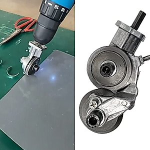 Electric Drill Plate Cutter, Sheet metal tools, Oscillating tool sheet metal nibbler pour metal cutter electric substitute metal shears manual cut metal roofing panels