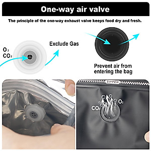 8oz 1/2 lb 60pcs Coffee Bags with Valve,Coffee Packing Bags Vented Coffee Bean Bags Barrier Bags Store Bags for Coffee Packaging， Coffee Storage Pouches Coffee Bag Zipper with Seal（White+Black）