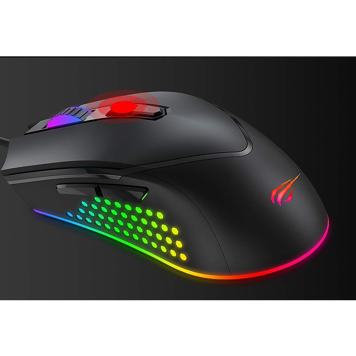 Gaming Mouse MS814 with Retro RGB Lighting up to 7000 DPI