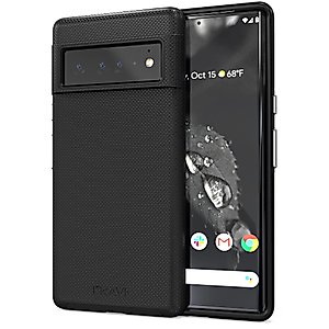 Crave Dual Guard for Google Pixel 6 Pro, Shockproof Protection Dual Layer Case for Google Pixel 6 Pro - Black