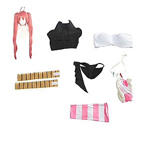 TMSREBU Milim Cosplay Costume Black Pink Outfit That Time I Got Reincarnated As A Slime for Women