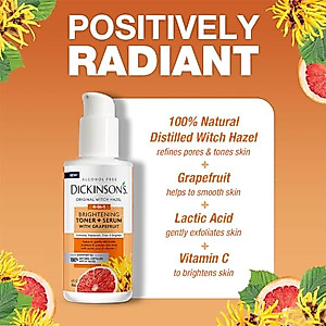 Dickinson's Witch Hazel Brightening Toner + Serum with Grapefruit