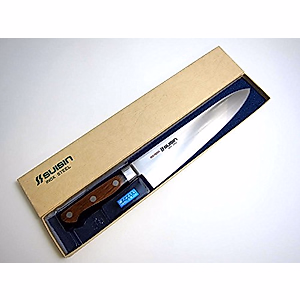 Houcho.com Suisin Inox Western-Style Knife Series, Genuine Sakai-Manufactured, Inox Steel 9.4" (240mm) Gyuto Knife