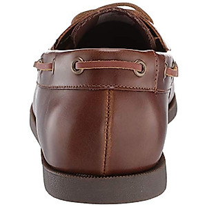 Tommy Hilfiger Men's Brazen3 Boat Shoe, Natural, 9