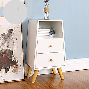 SJYDQ Fashion Nightstands Children White Side Small Counters Bedside Cupboards Lockers Creative Bedroom Cupboards