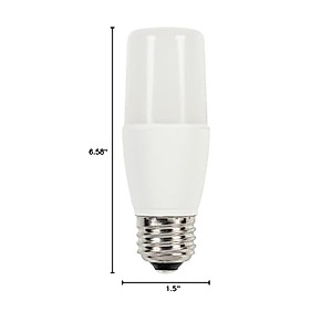 Westinghouse 3319900 60-Watt Equivalent T7 Bright White LED Light Bulb with Medium Base, 1 Count (Pack of 1), Frost