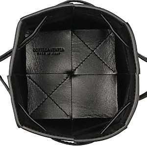 Bottega Veneta 680217 VCQC4 Shoulder Bag, Cassette, Mini Crossbody Bag, Black