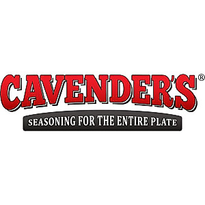 Cavender's All Purpose Greek Seasoning - 8 oz (pack of 4) and exclusive Cavender's Recipe 4 Pack box!!