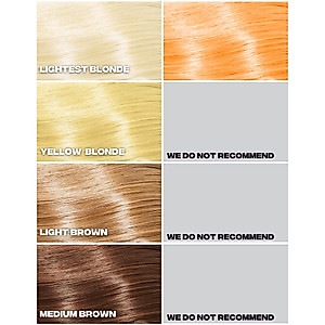 Good Dye Young Semi-Permanent Hair Color, Vegan and Cruelty-Free Peach Orange Hair Dye, Last up to 24 Washes, Non-Damaging Conditioning Hair Color (5FL OZ, Peach Fuzz)