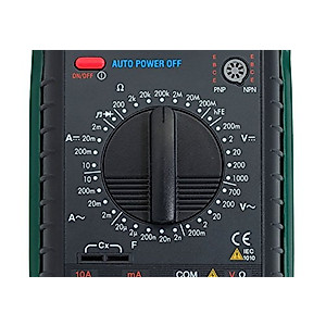 Mastech MY61 Digital Multimeter, 3.5 Digit LCD, 1999 Count