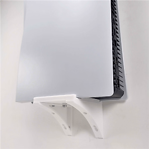 3D Cabin PS5 Wall Mount Wall Bracket Holder Stand for Play Station 5 Disc White Right