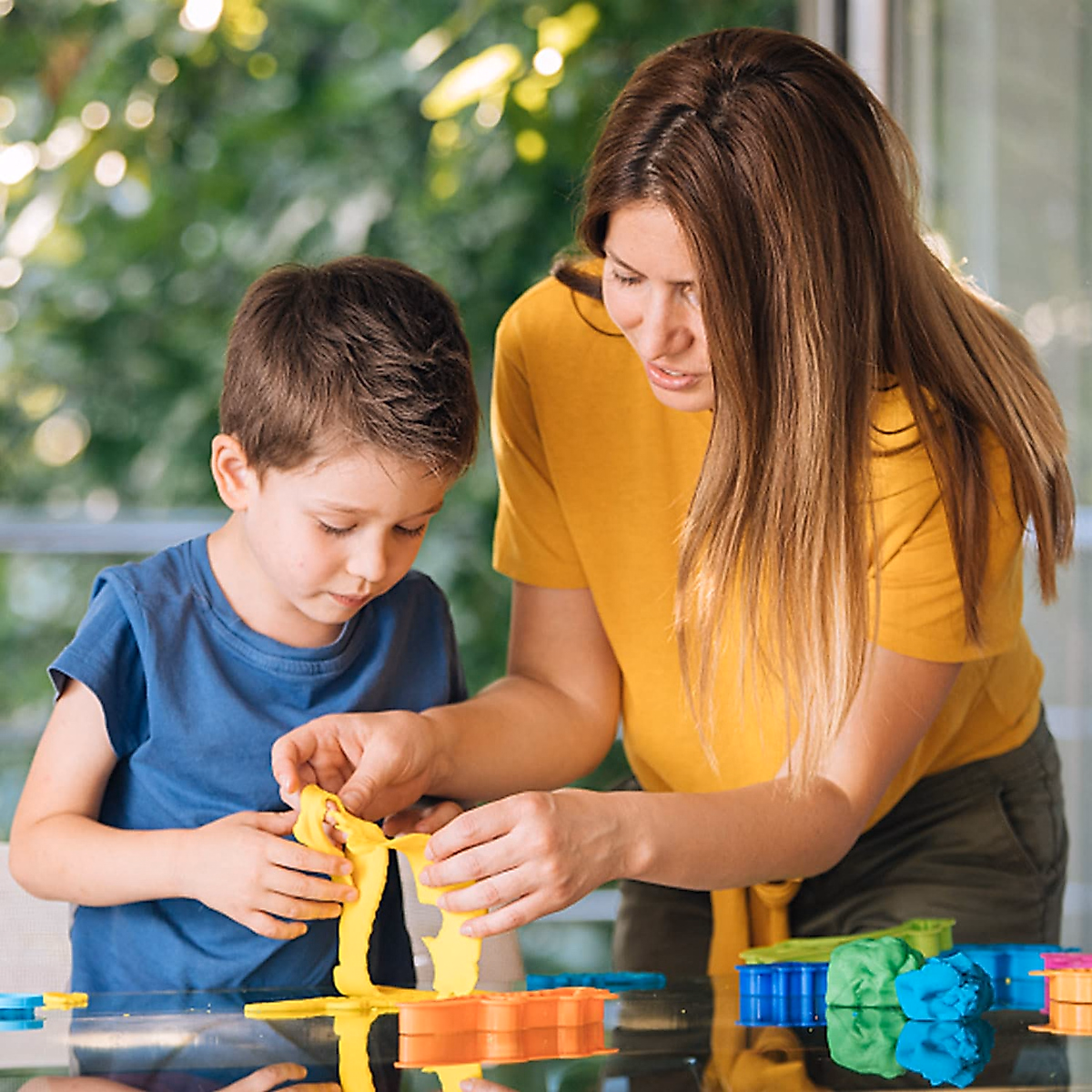 ESSENSON Air Dry Clay 42 Colors, Modeling Clay for Kids, DIY Molding Magic Clay for with Tools, Toys Gifts for Age 3 4 5 6 7 8+ Years Old Boys Girls Kids