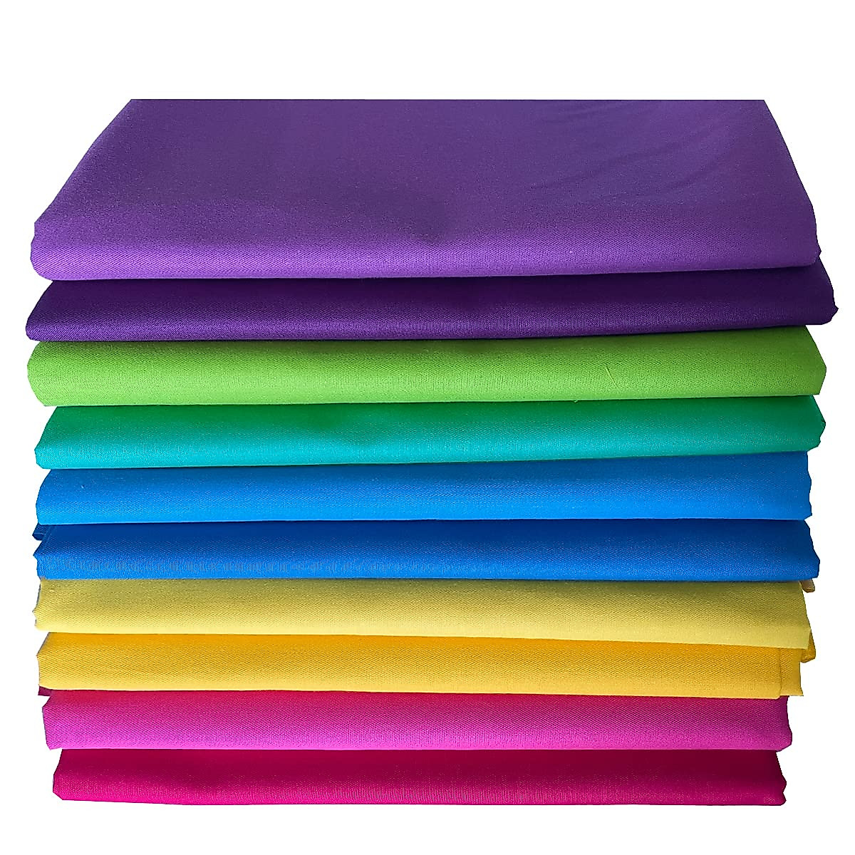 Cotton Fabric by The Yard,Quilting Muslin Fabric for Sewing,2 Yard (Sky Blue)