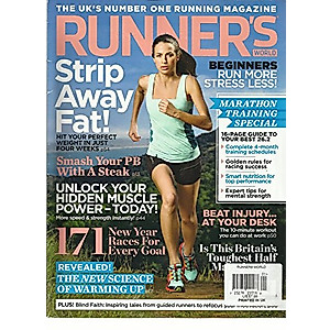 RUNNER'S WORLD, JANUARY, 2013 (THE UK'S NUMBER ONE RUNNING MAGAZINE)