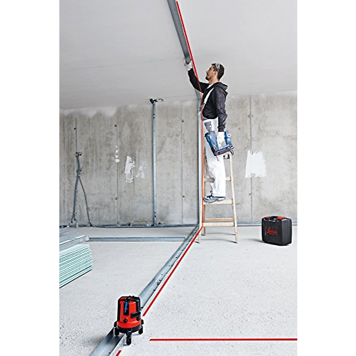 Leica Geosystems 834838 LINO L4P1 Multi-Line Laser Red