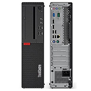 Lenovo Computer Desktop with Monitor 24 inch, Intel i7-6700 UP to 4.00GHz 16GB DDR4 New M.2 1TB NVMe SSD Wireless Keyboard & Mouse & Speakers Built in WiFi & BT Win10 Pro(Renewed)