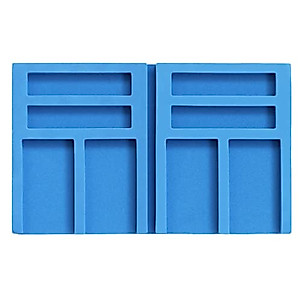 Diamond Painting Accessories Tray Organizer – pigpigboss Diamond Painting Storage Tray Multi-Boat Holder Tray Jar Containers for Diamond Painting Tools Kits Storage Containers for Rhinestones