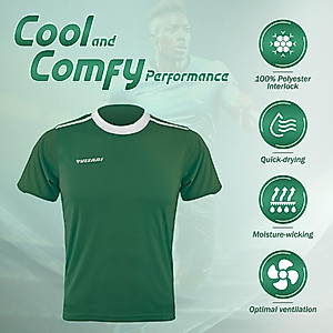 Vizari Velez Jersey, Forest, Adult Medium