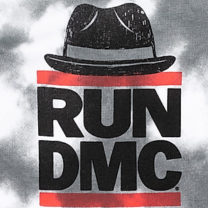 RUN--DMC Hip Hop Newborn Baby Boys 3 Pack Bodysuits Black/White/Gray 6-9 Months