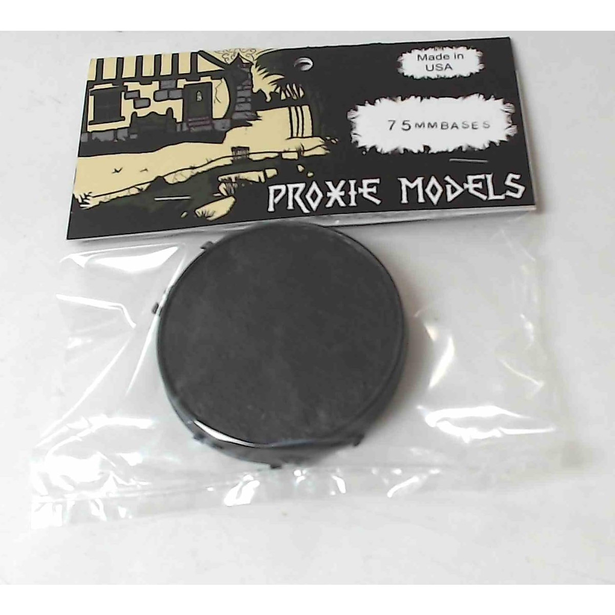 Proxie Models 75 mm Round Figure Bases