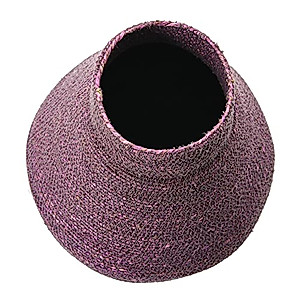 Bloomingville Hand-Woven Seagrass, Lilac Color Basket