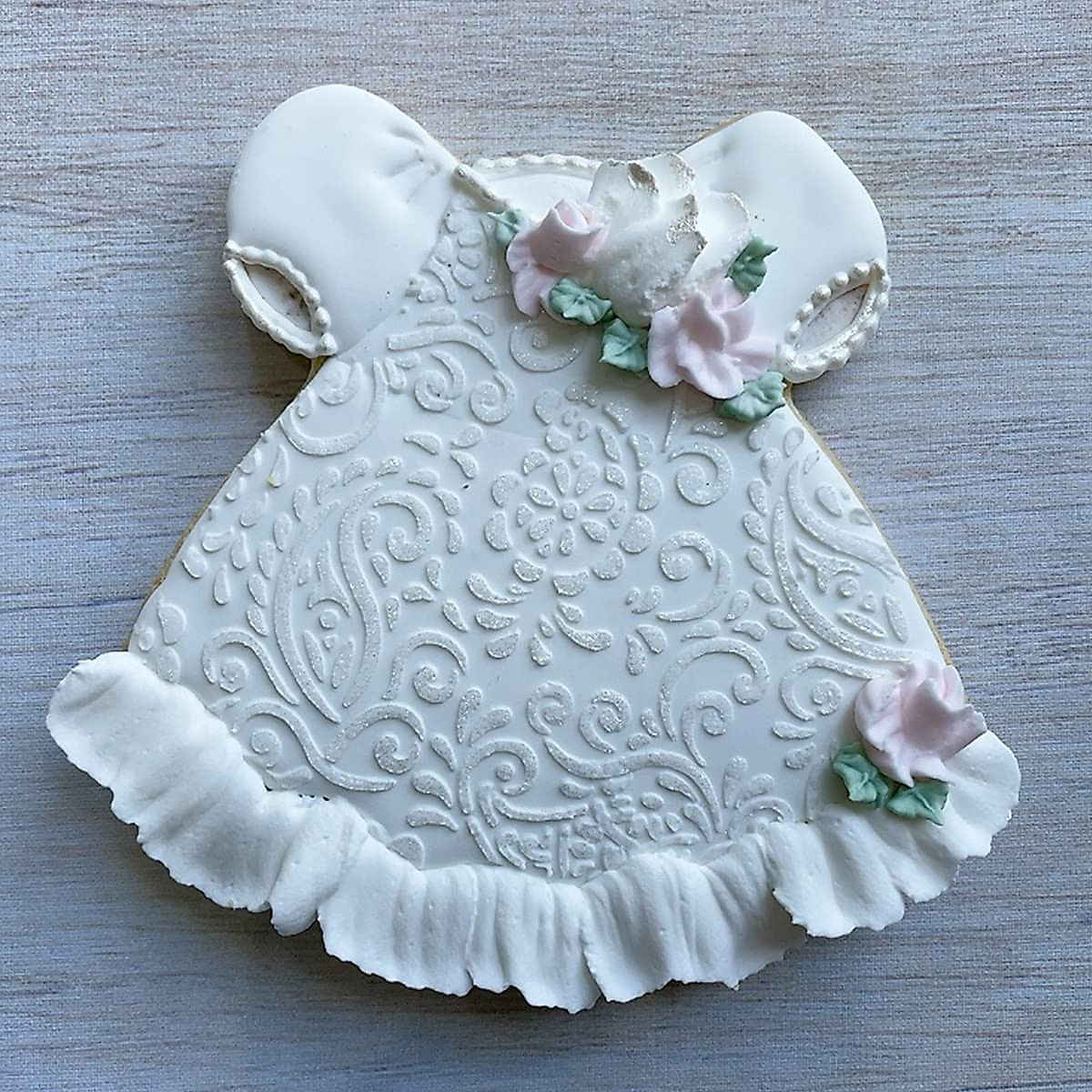 LILIAO Princess Dress Cookie Cutter - 4 x 4.2 inches - Stainless Steel