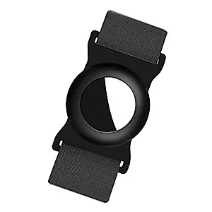 Metal AirTag Case, AirTag Holder Tracker Anti-Lost Protector Cover, Slim Aluminum AirTag Accessories with Cash Strap for RFID Blocking Front Pocket Carbon Fiber Rigid Wallet