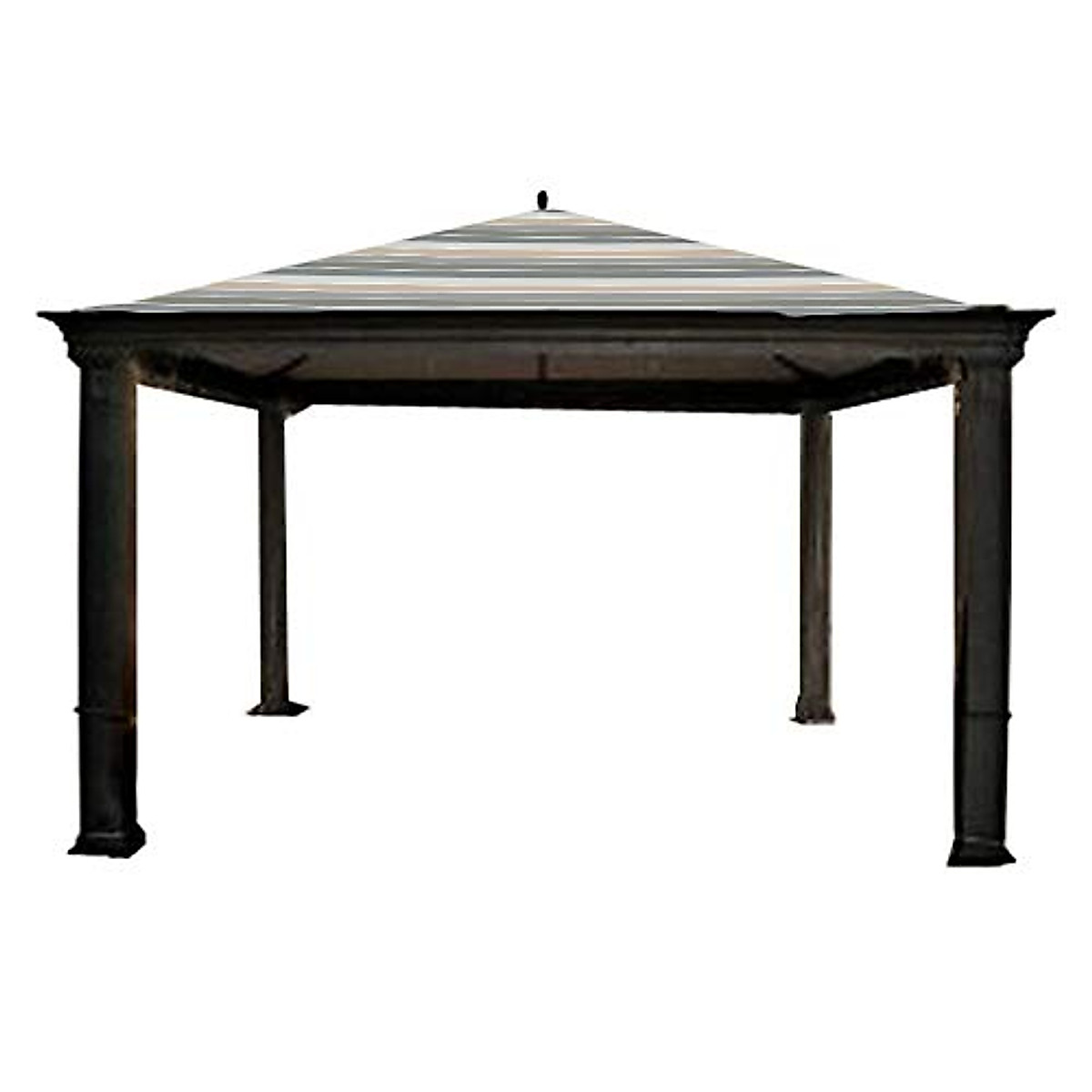 Garden Winds Tiverton (Series 3) Gazebo Replacement Canopy - Standard 350 - Stripe Stone