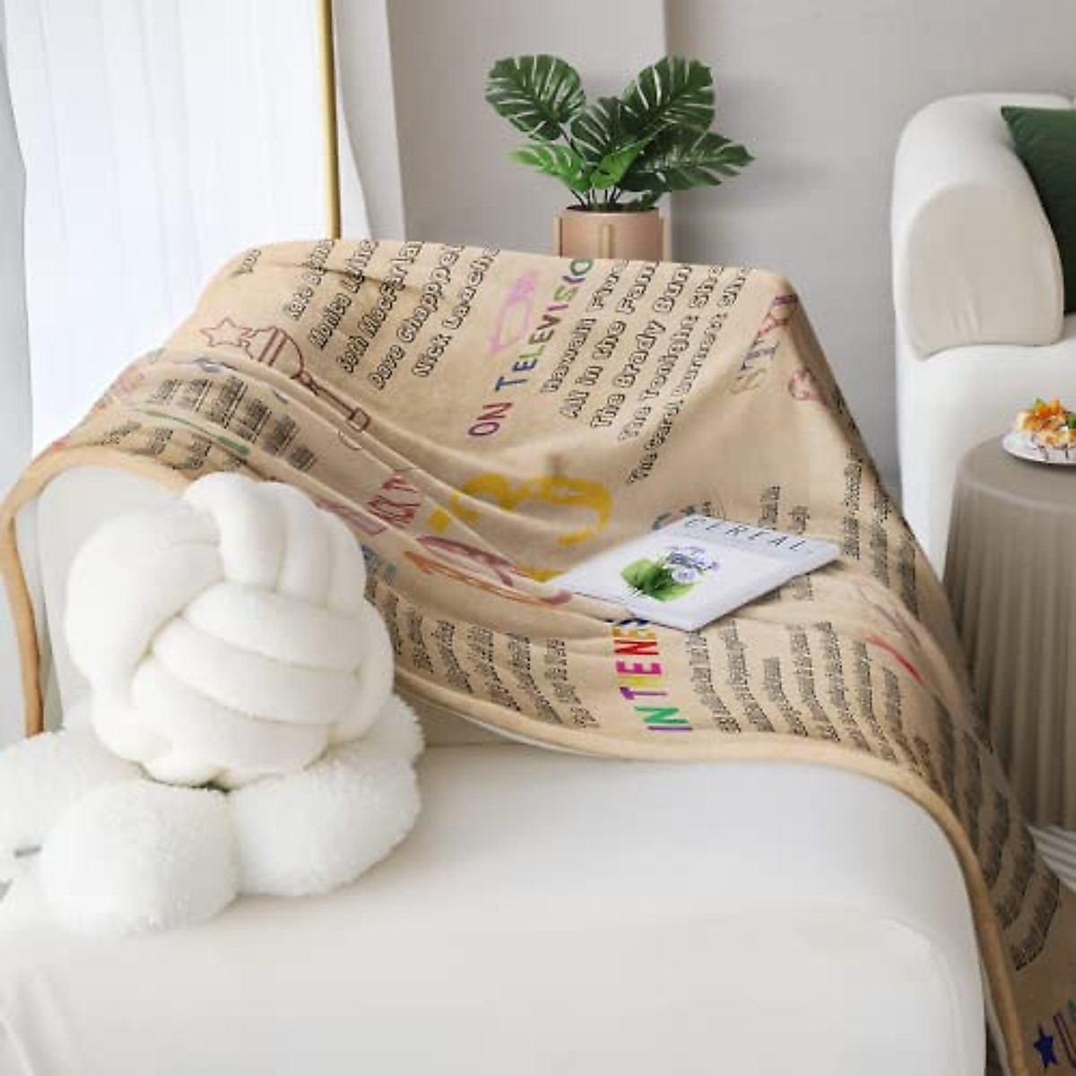 elseven 50th Birthday Gifts for Women or Men 50th Birthday Gifts 50th Birthday Gift Ideas 1973 Birthday Gifts 50 Year Old Gifts for Women Turning 50 Throw Blanket 60 x 50 Inch