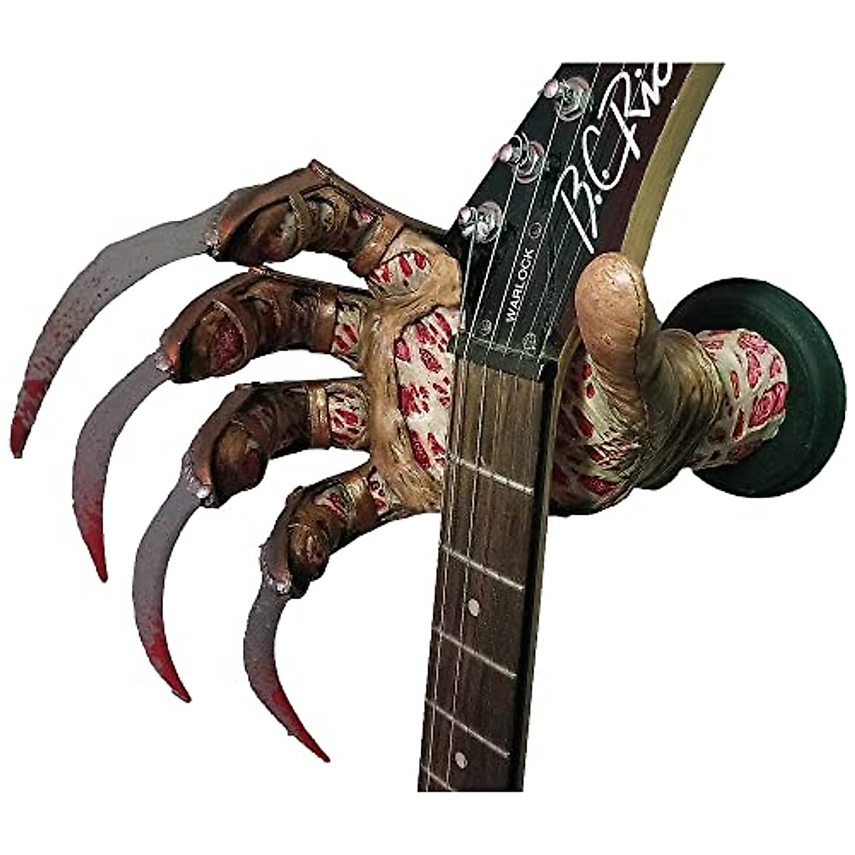 New Guitarist Wall Rack Hanger Gift Rack Halloween Resin Wall Rack Crafts Loft Bar Cafe Living Room Kitchen Decorations (1)