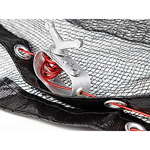 Blue Wave BWC508 24-ft Round Leaf Net Above Ground Pool Cover,Black, 24-Feet