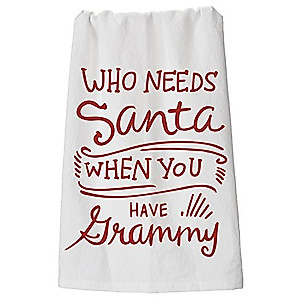 Primitives by Kathy Christmas LOL Kitchen Towel, Grammy