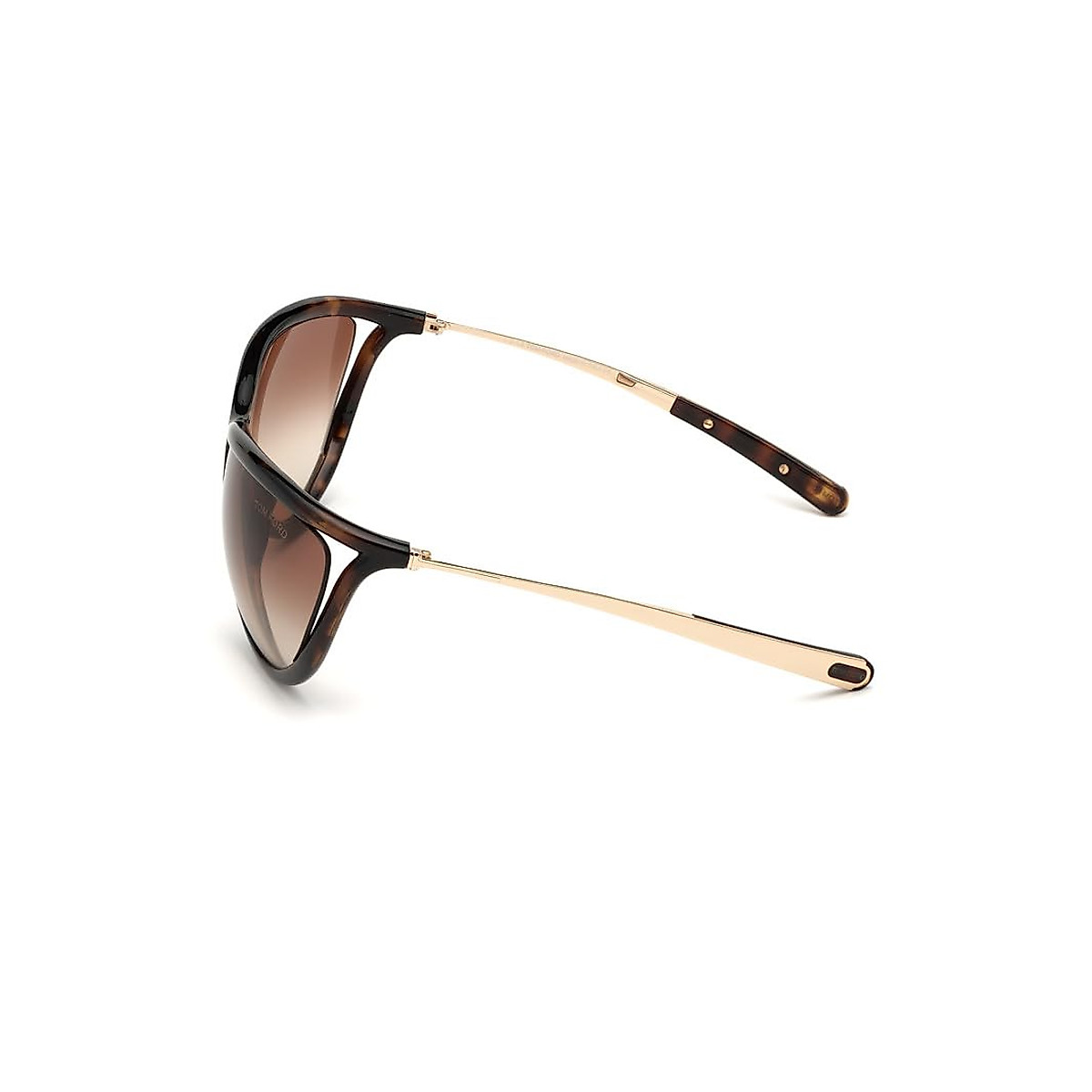 Tom Ford sunglasses Tammy (FT-0770-S 52F) Dark Havana - Rose gold - Brown Gradient lenses