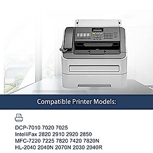 1 Pack TN350 TN-350 Compatible TN350 TN-350 Toner Cartridge Black Replacement for DCP-7010 7020 7025 IntelliFax 2820 2910 2920 2850 MFC-7220 Printer,Sold by RUBIDUMINK