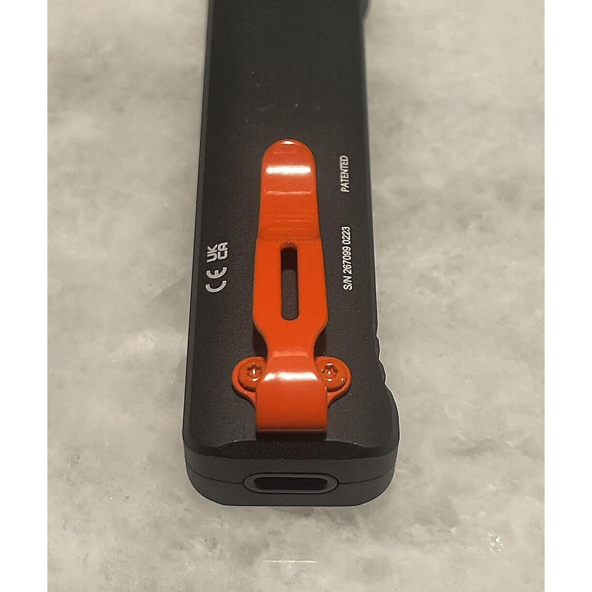 Orange Steel Pocket Clip For Streamlight Wedge 88810 88811 XT 88812 Flashlight