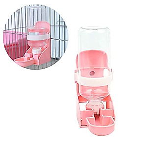 Bird Water Feeder, Pet Automatic Parrots Birds Drinker, Hanging Water Dispenser Device Blue 500ml